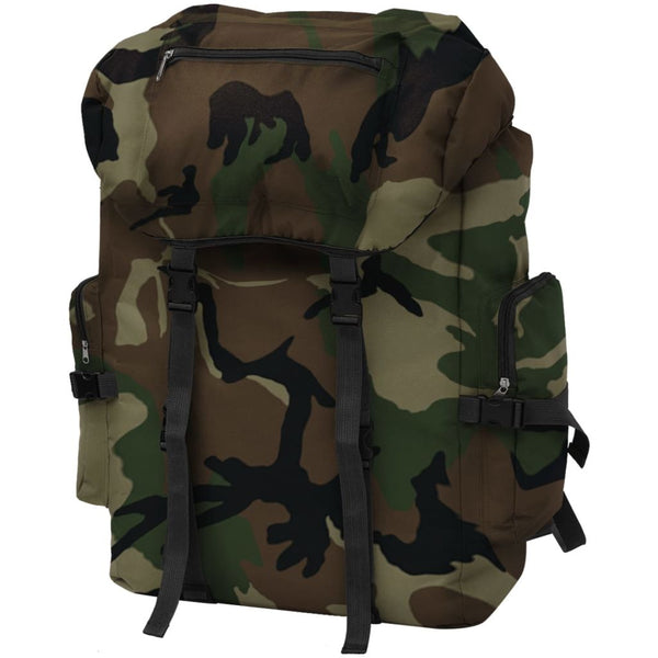 Army-Style Backpack 65 L Camouflage – High Fly Luggage